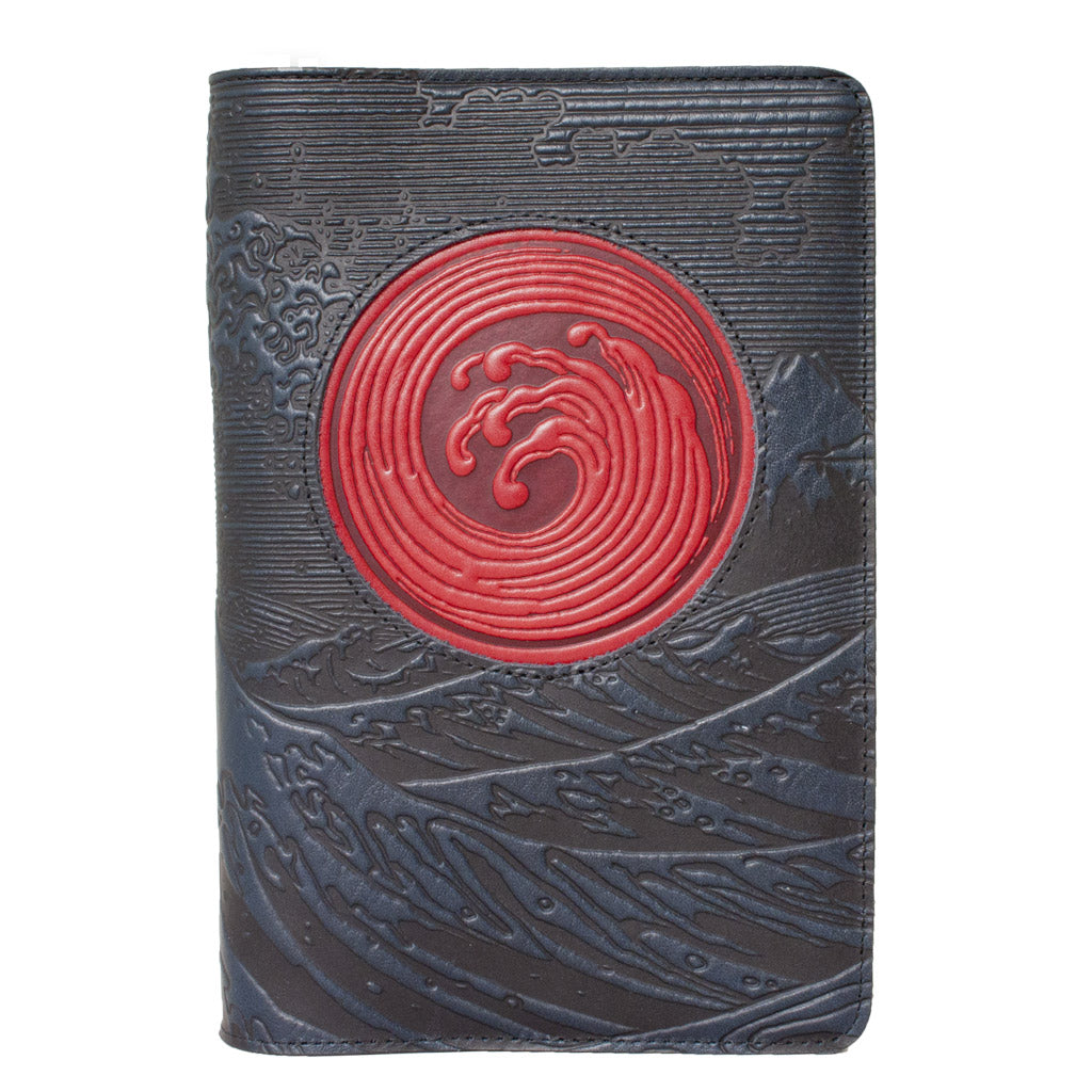 Leather Icon Luxe Journal Cover | Diary | Zen Wave – Oberon Design ...